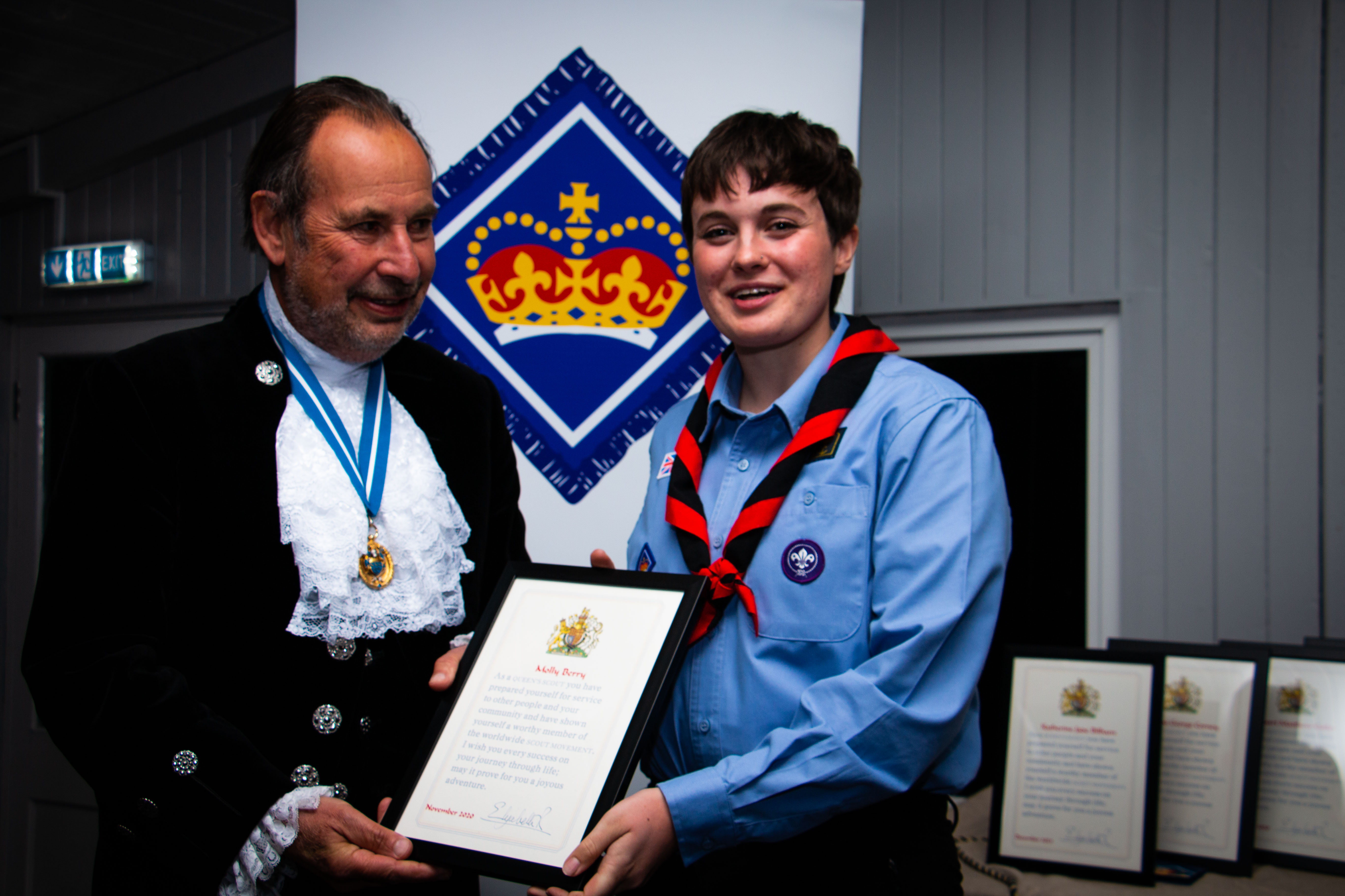 2022 - Queen Scout Dinner | West Sussex Scouts