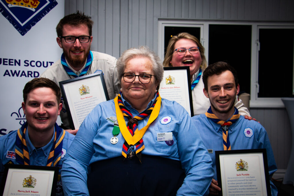 2022 - Queen Scout Dinner | West Sussex Scouts